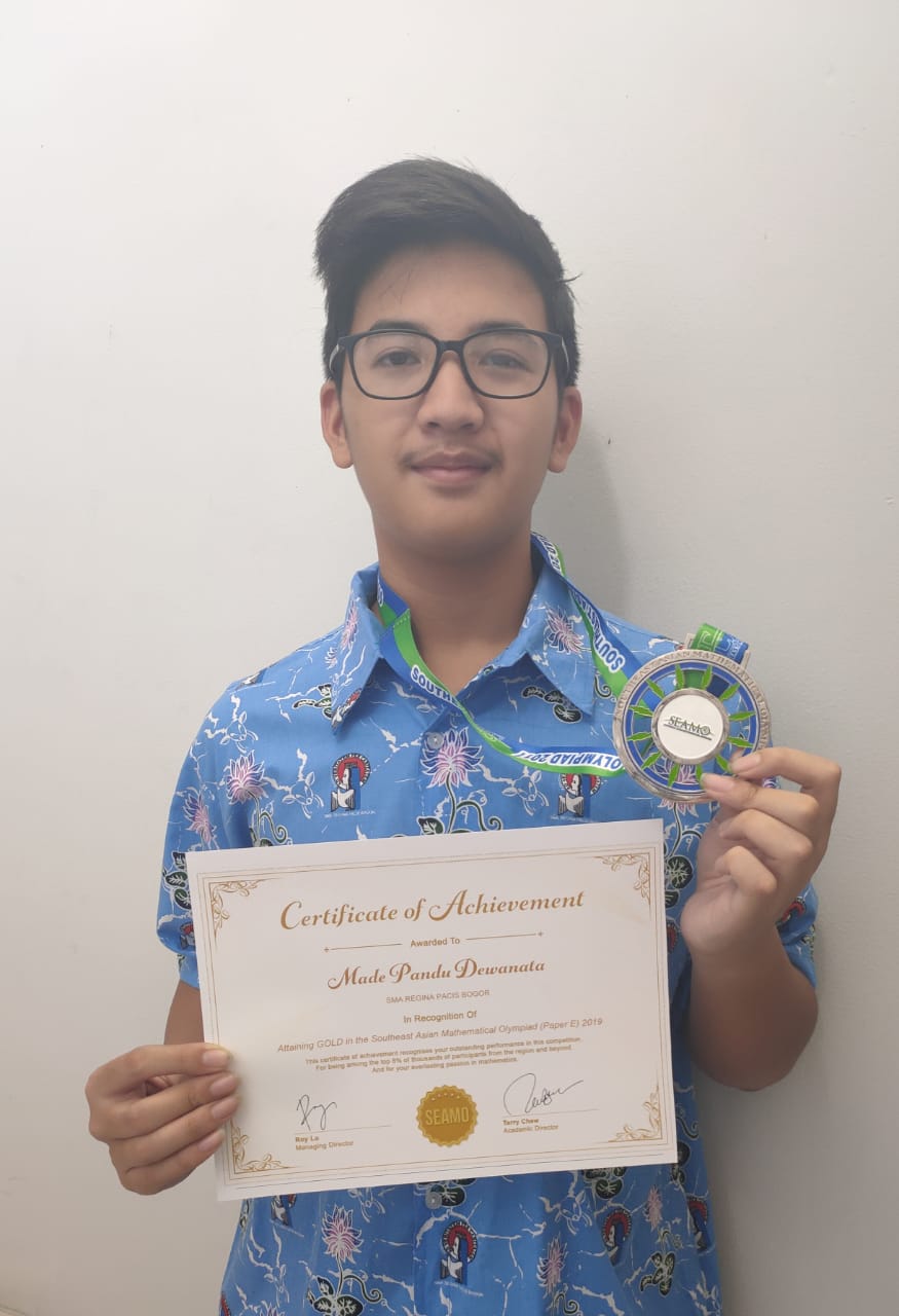 Prestasi Gold Medal SEAMO (South East Asia Mathematical Olympiad) untuk ...