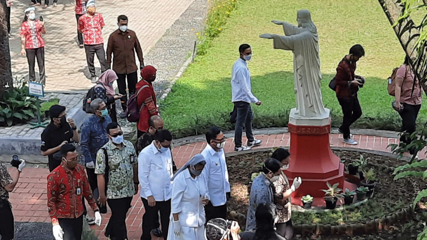 Terimakasih Pak Menteri, Sudah Hadir di Sekolah Regina Pacis Bogor ...